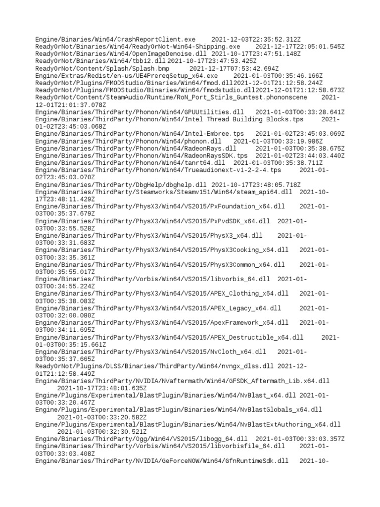 Manifest NonUFSFiles Win64 | PDF | Software Engineering | Operating System Technology