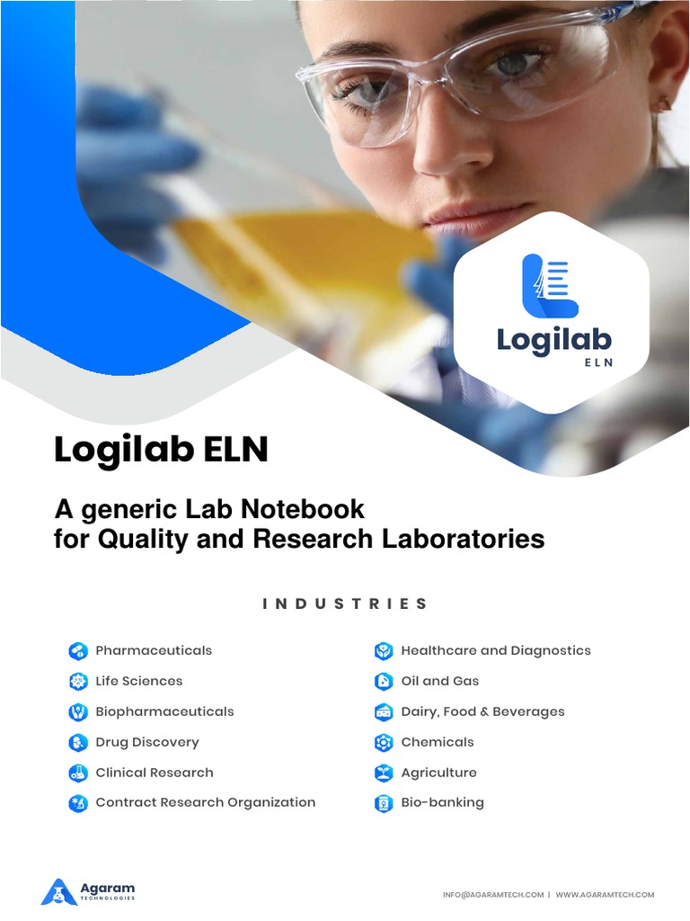 Logilab ELN Software - Agaram Technologies | PDF | World Wide Web | Internet & Web