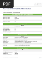 c9300 24t e Datasheet | PDF | Network Switch | Ethernet