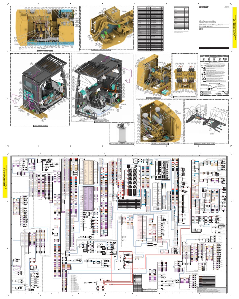 6015B FKD Schematic Electric | PDF | Rotating Machines | Engine Technology