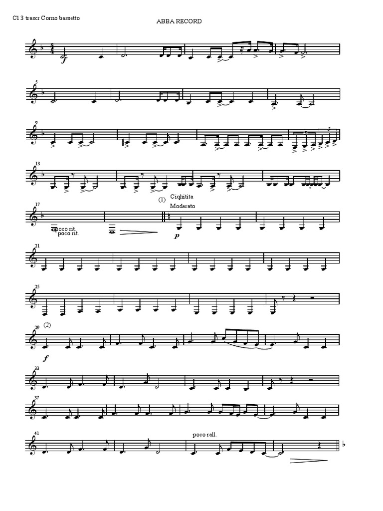 Abba Ok | PDF | Poetics | Notation