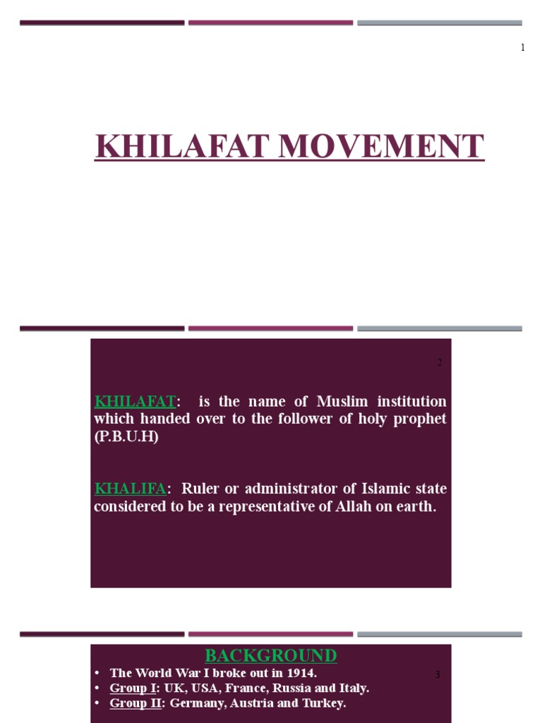 Khilafat Movement | PDF | Caliphate | Abrahamic Religions