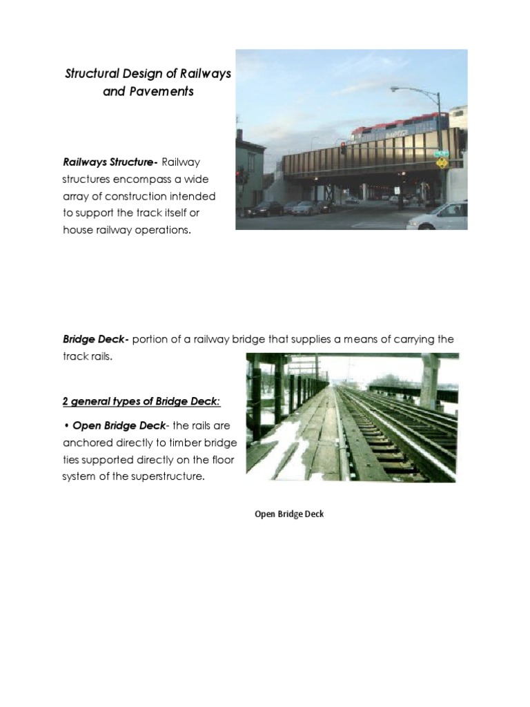 Structural Design of Railways and Pavements Group 5 | PDF | Road ...