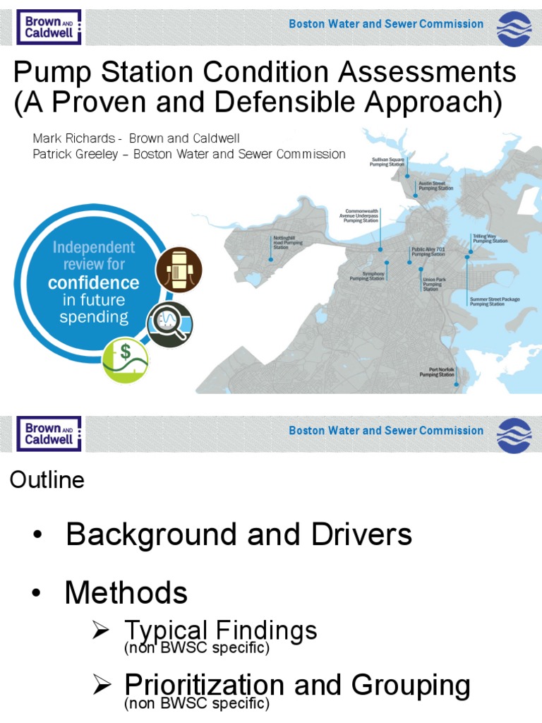 Pump Station Condition Assessments (A Proven and Defensible Approach ...