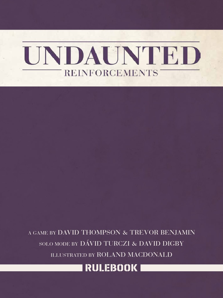 Undaunted Reinforcements Rulebook | PDF | Land Mine | Operation Overlord