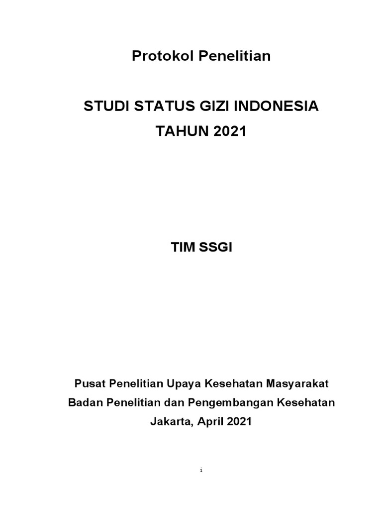 9 Ringkasan Protokol Ssgi - Ki - 2021-28-03 - 2 Edit | PDF