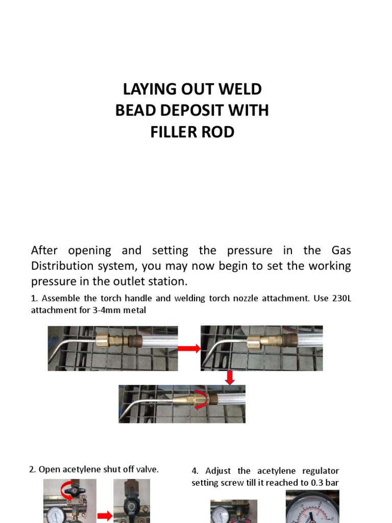 Laying Out Bead Wit Filler Rod For Students | PDF