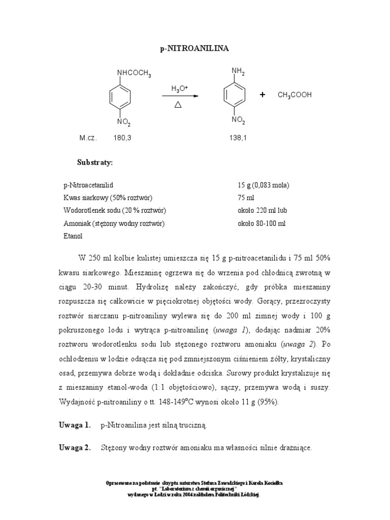Nitroanilina | PDF