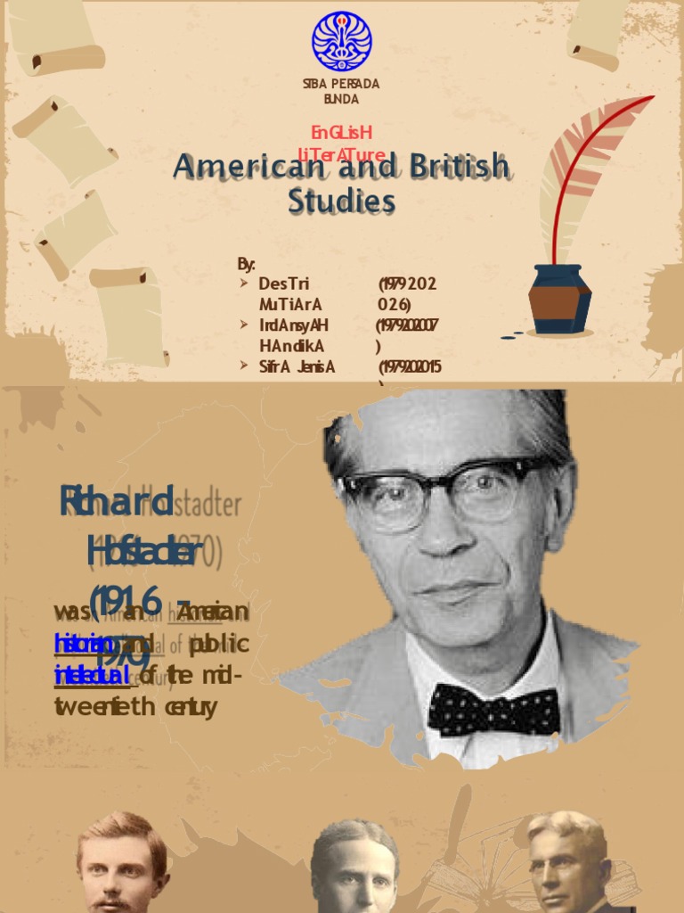 American and British Studies: English Literature | PDF | History