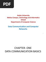 1 Lecture 1 Introduction To Data Communication | PDF ...