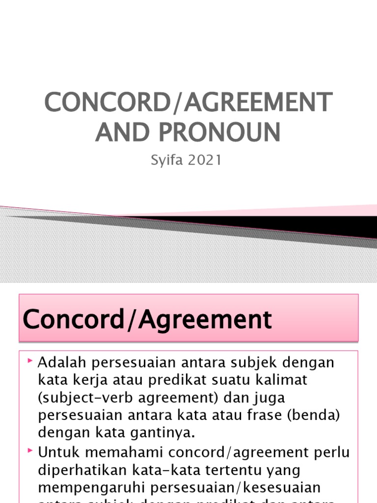 Concord | PDF