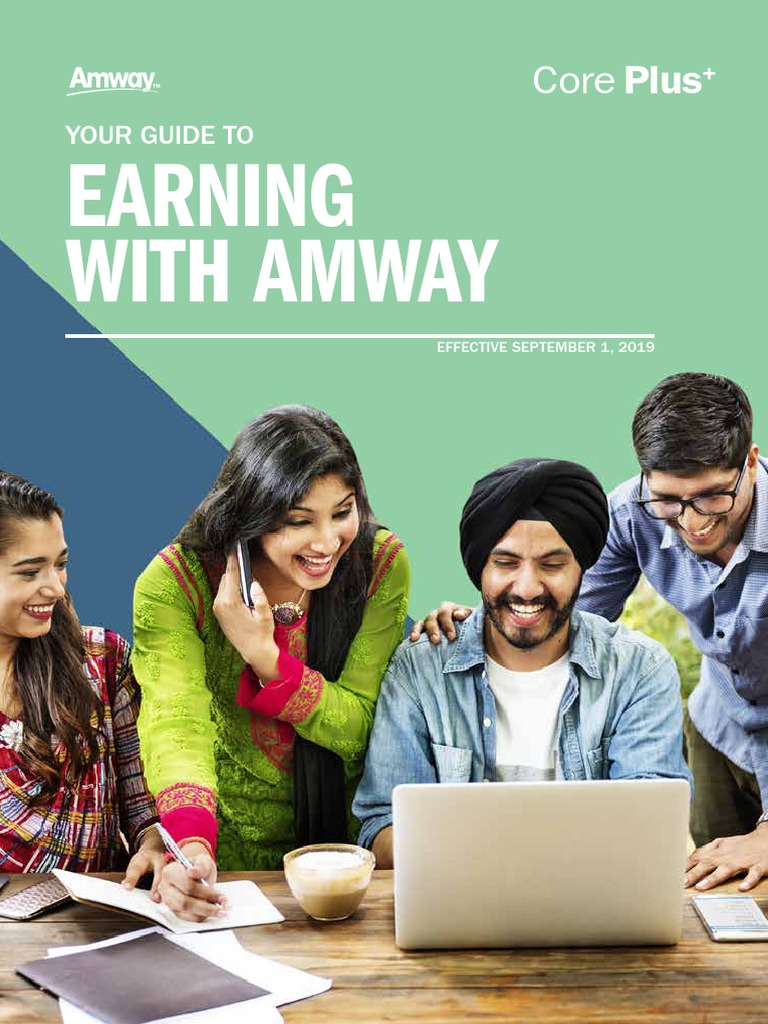 Earning With Amway - Core Plus - English | PDF | Taxes | Sales