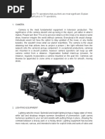 Essential Film Production Equipment List | PDF