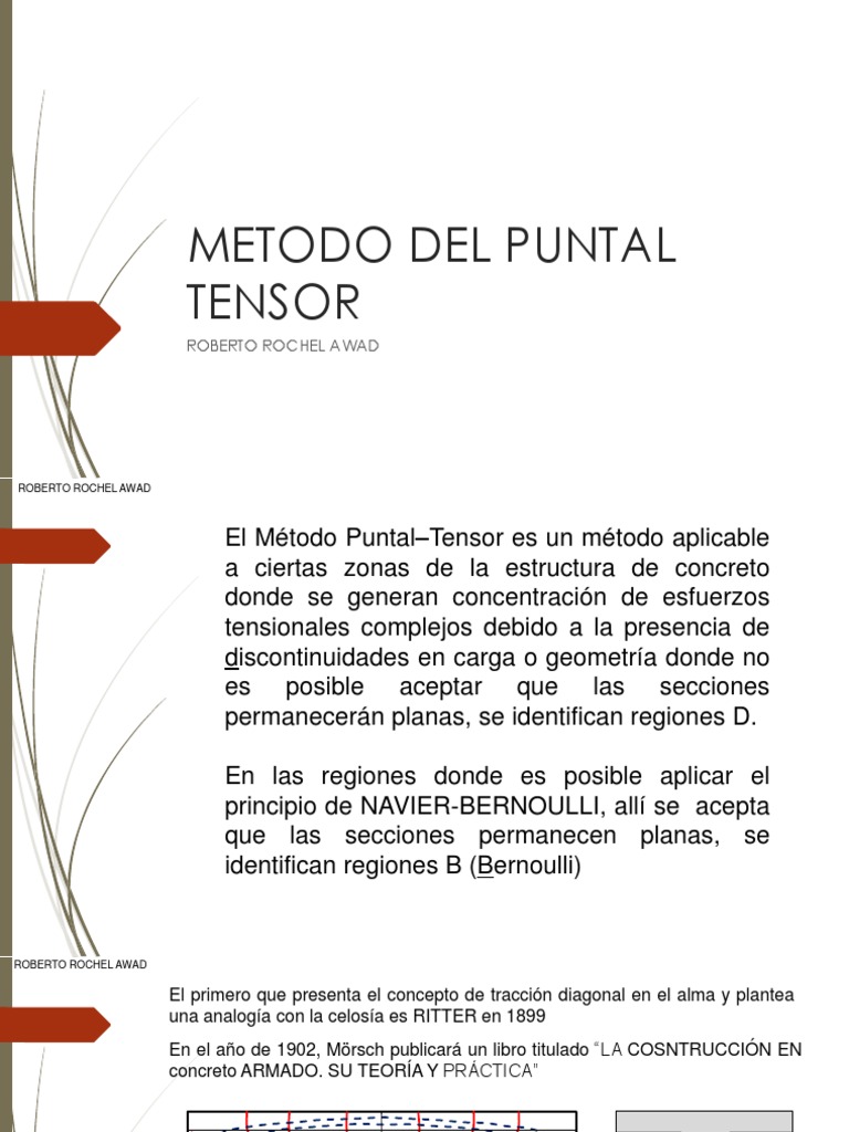 Metodo Del Puntal Tensor | PDF | Hormigón | Doblar