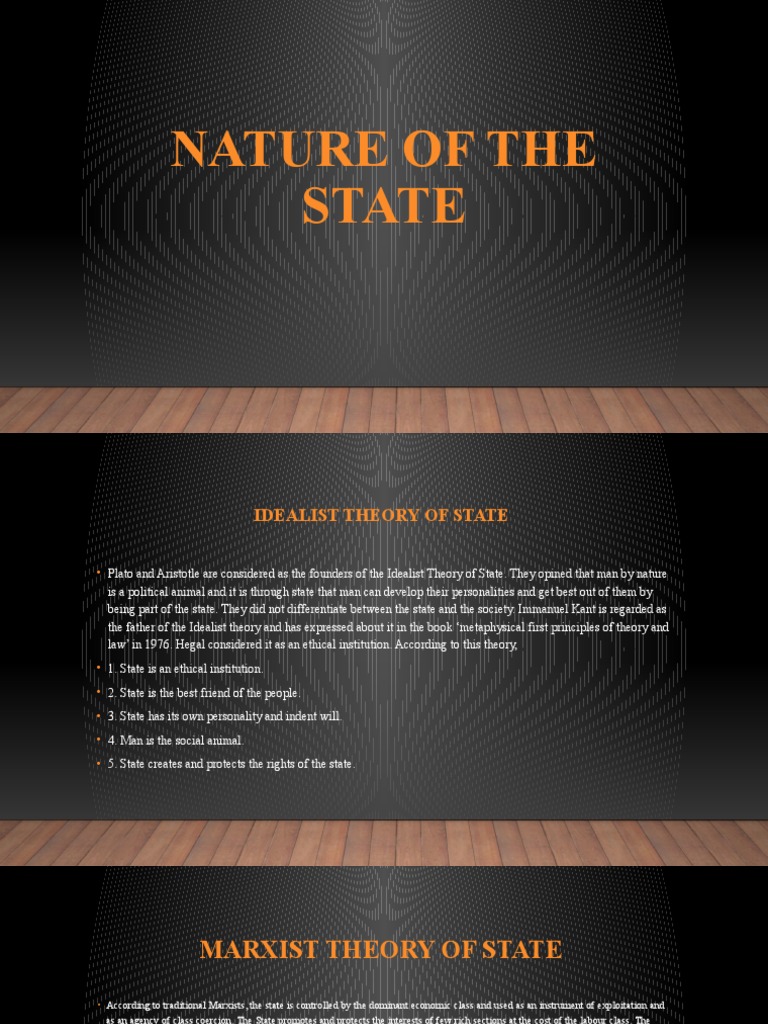 Nature of The State | PDF | State (Polity) | Social Science