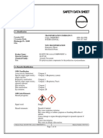 Q20 SDS | PDF | Dangerous Goods | Occupational Safety And Health