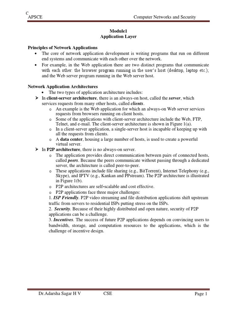 Network Applications & Protocols Guide | PDF | Domain Name System | Hypertext Transfer Protocol