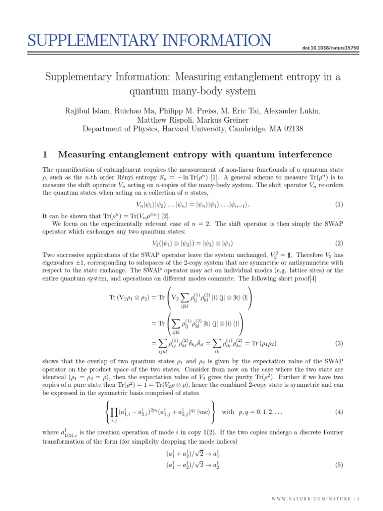 2015 BFnature15750 MOESM58 ESM | Download Free PDF | Quantum Entanglement | Coherence (Physics)