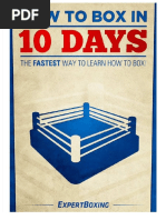 Boxing Manual | PDF | Sports