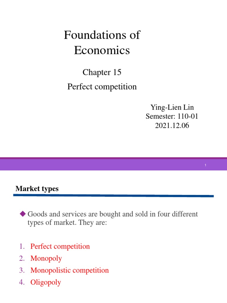 Chapter 15 | PDF | Supply (Economics) | Economic Equilibrium