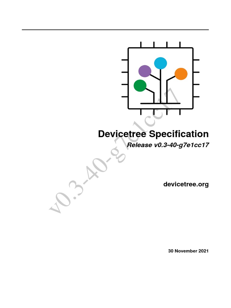 Devicetree Specification v0.4 rc1 | PDF | Booting | Central Processing Unit