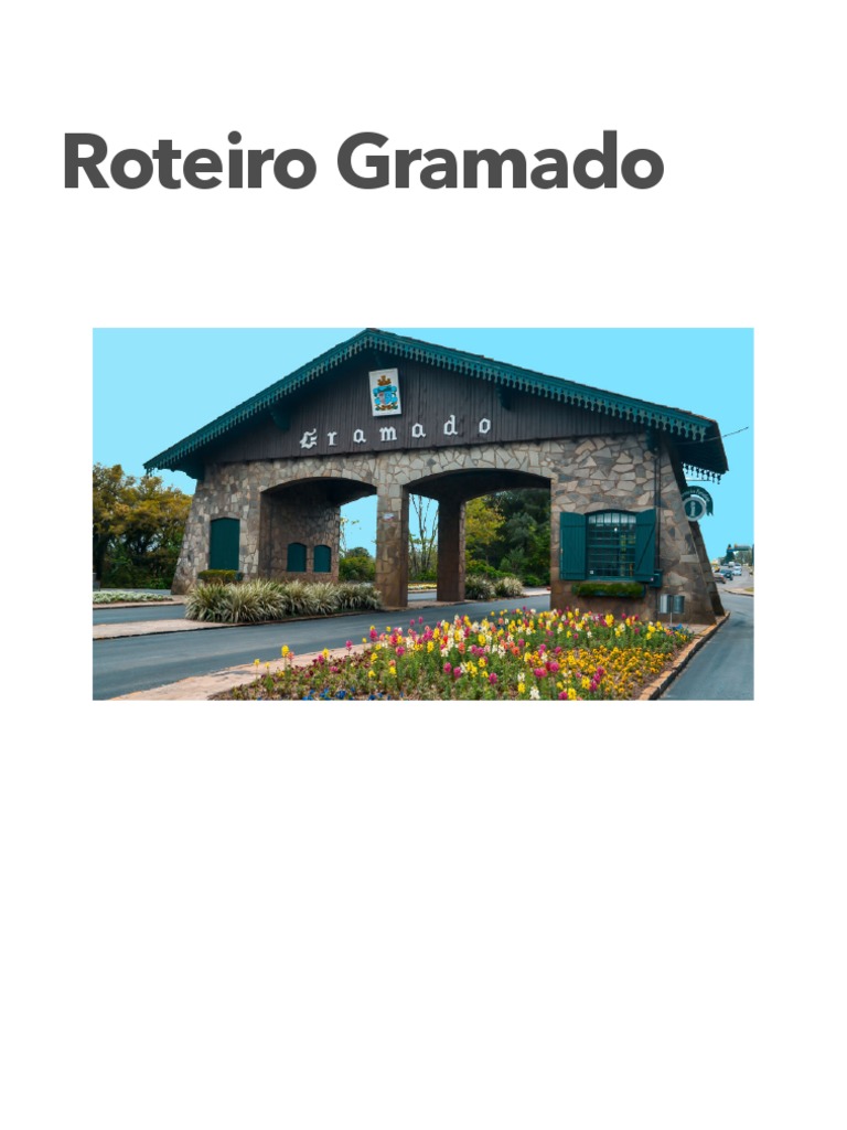 Roteiro Gramado | PDF