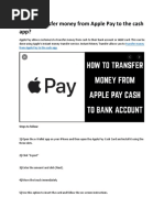 2021 Apple CashOut Method ?? | PDF