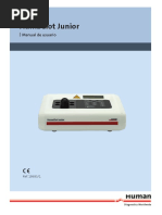 Manual de Usuario Humaclot JR Modelo V1 PDF | PDF | Coagulación ...
