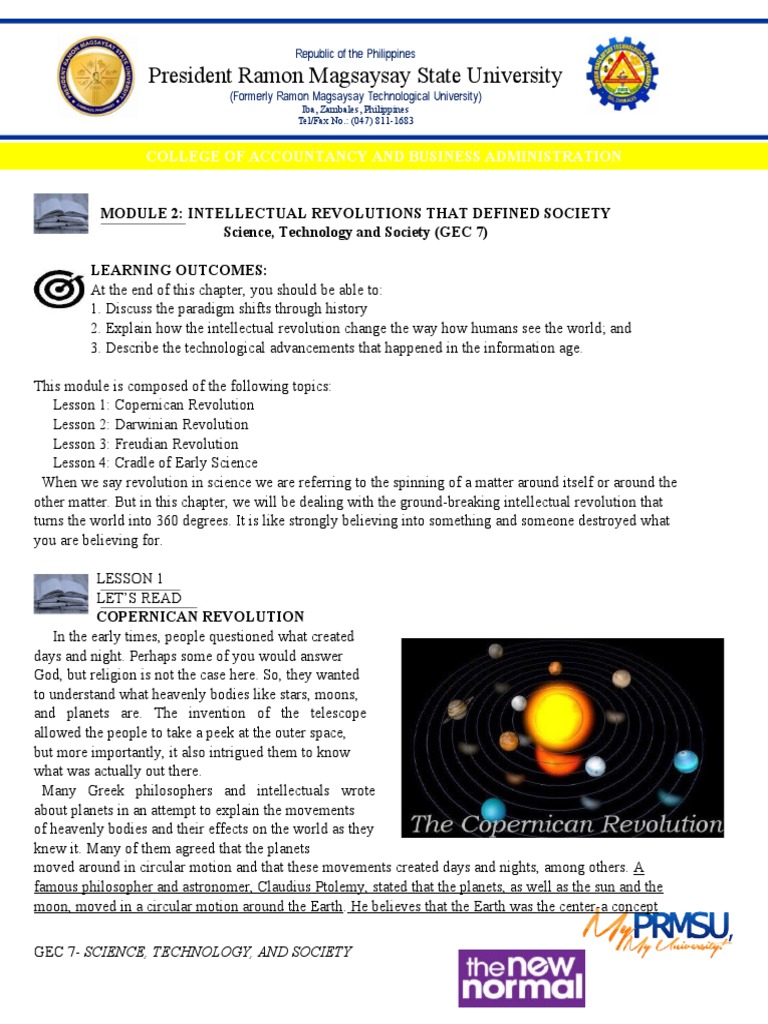 GEC 7 MODULE 2 Intellectual-Revolutions-That-Defined-Society | Download ...