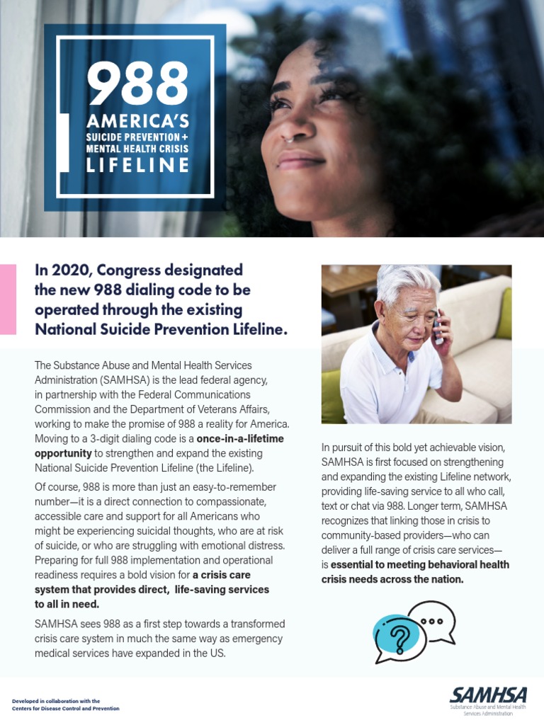 988 Fact Sheet | PDF | Mental Health | Health Sciences
