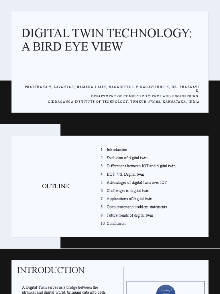 Digital Twin Technology | PDF | Internet Of Things | Computer Science