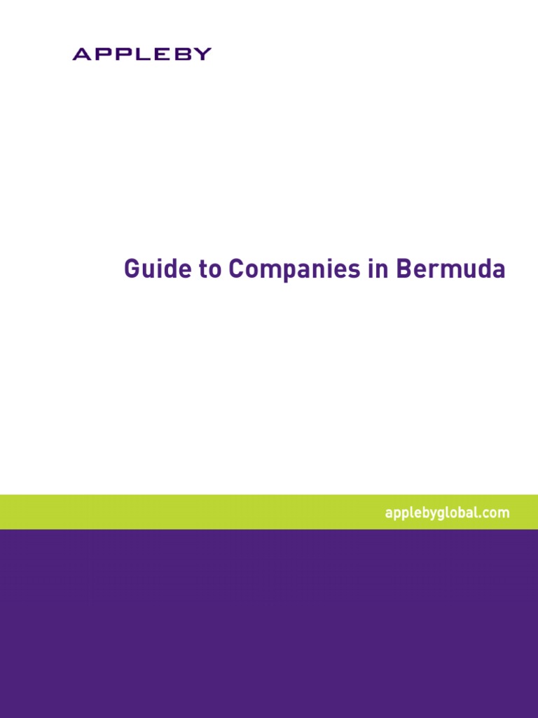 Guide To Companies in Bermuda (February 2007) | PDF | Liquidation ...
