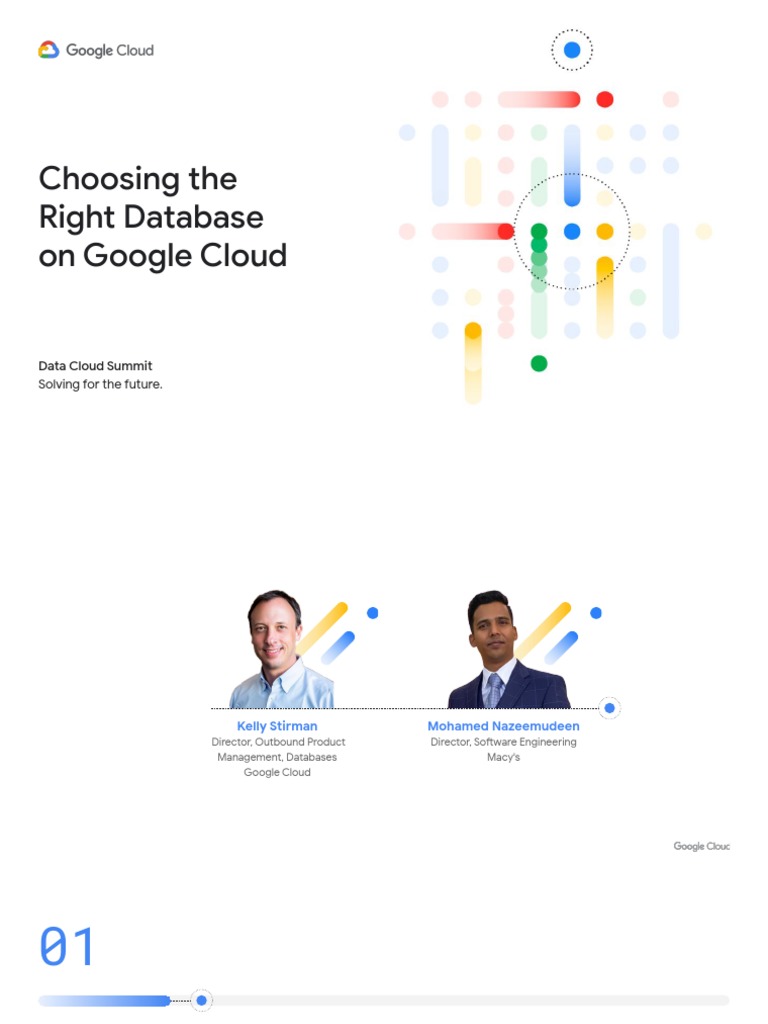 Google Cloud Database Solutions | PDF | Cloud Computing | Postgre Sql