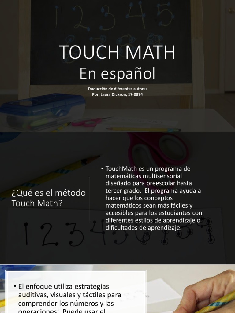Touchmath PDF | PDF | División (Matemáticas) | Cognición
