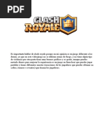 Mejores Mazos para Arena 17 ¡Los Mejores Mazos, Consejos, Guías y Tutoriales de Clash Royale! | PDF