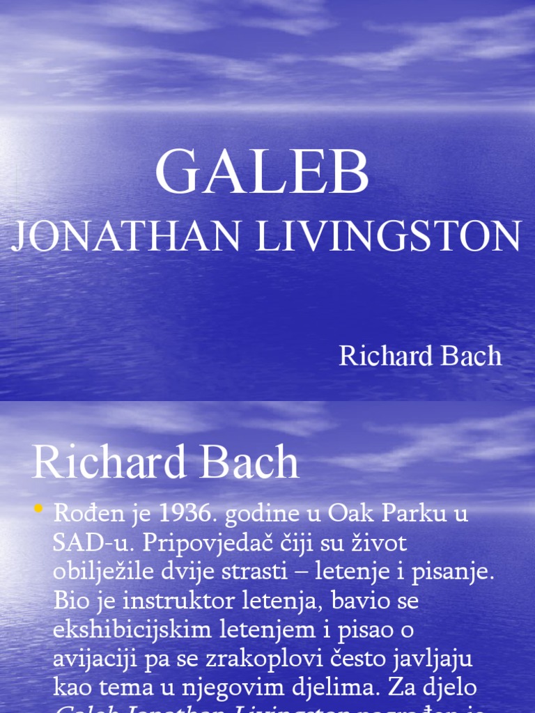 Galeb Jonathan Livingston | PDF
