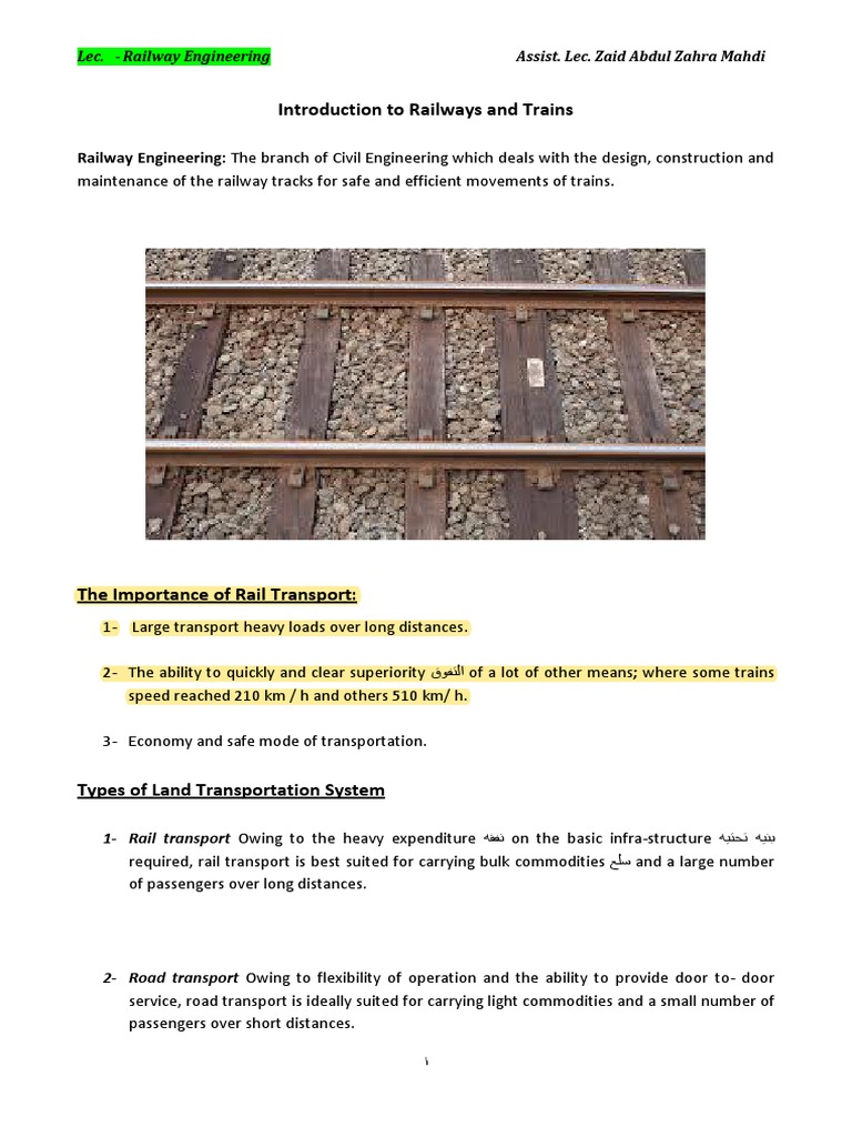 Railway Engineering PDF | PDF | Train | Track (Rail Transport)