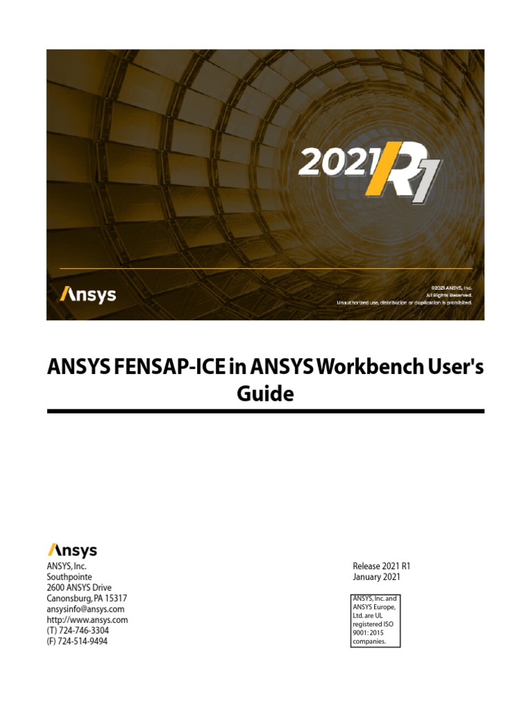Ansys Fensap-Ice in Ansys Workbench Users Guide | PDF | Trademark | Software Engineering