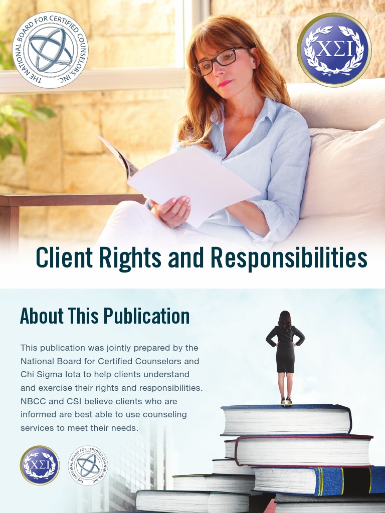 Client Rights and Responsibilities | PDF | Counseling Psychology ...