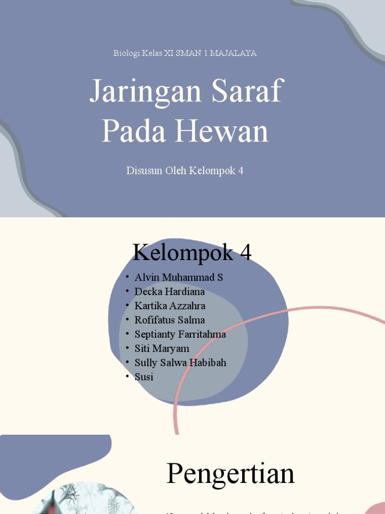 Jaringan Saraf Pada Hewan | PDF