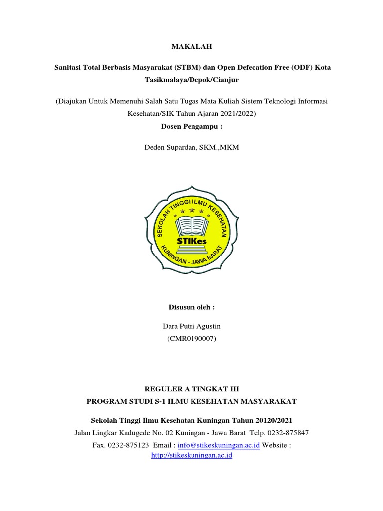 Makalah Sik STBM | PDF