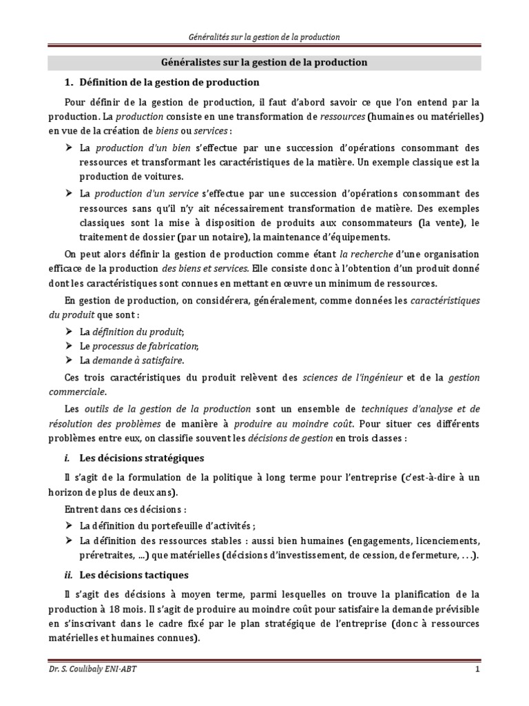 Cours 01. Généralités | Descargar gratis PDF | Conception assistée par ordinateur | Processus d ...