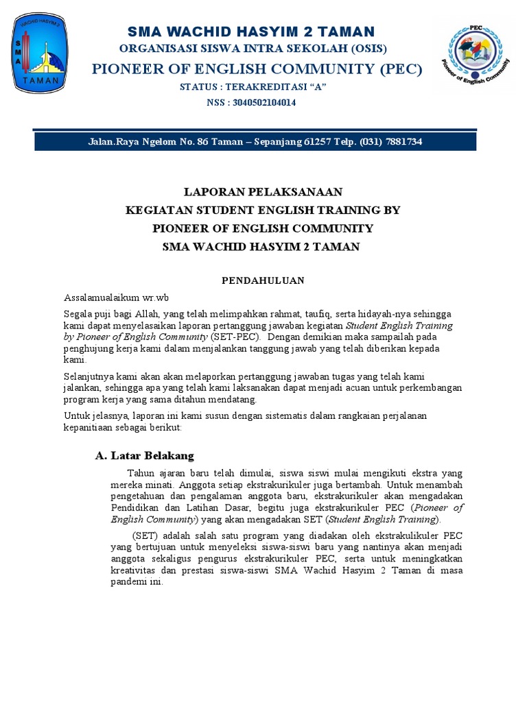 LPJ Set-Pec 2021 | PDF