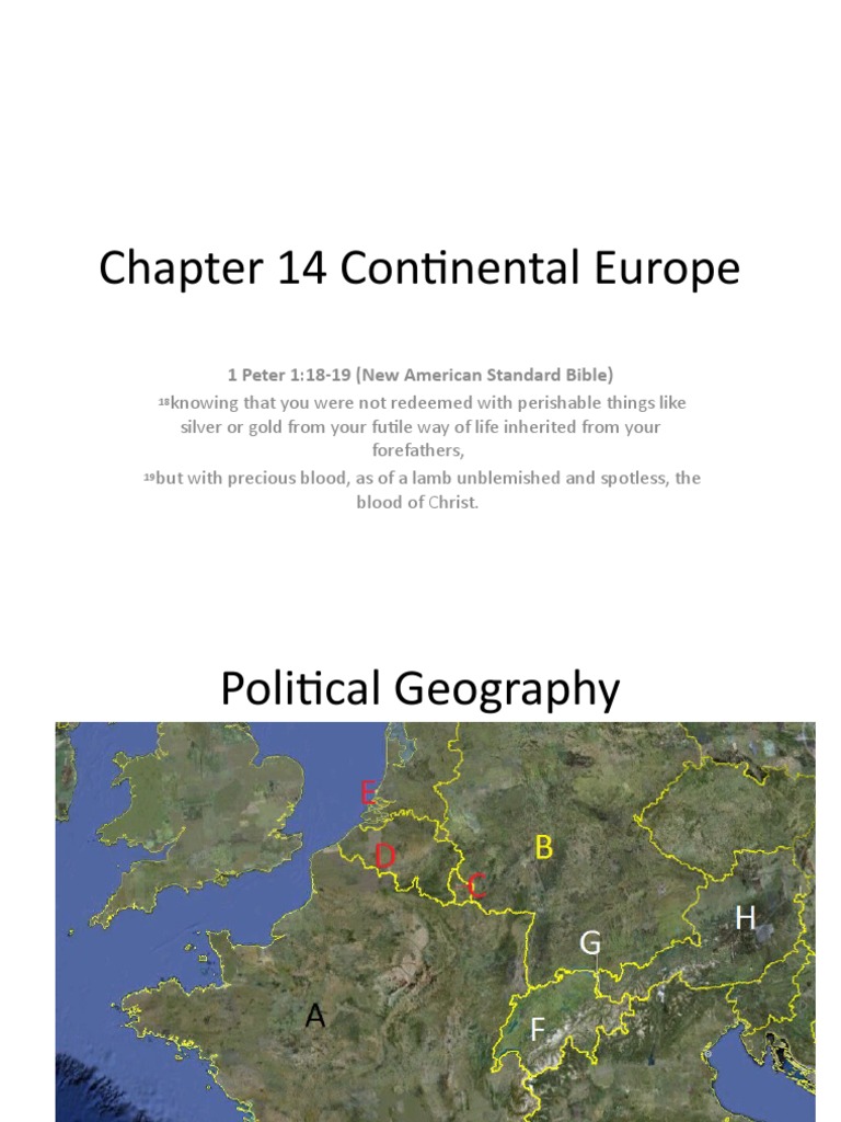 Chapter 14 Continental Europe | PDF | History | Religion & Spirituality