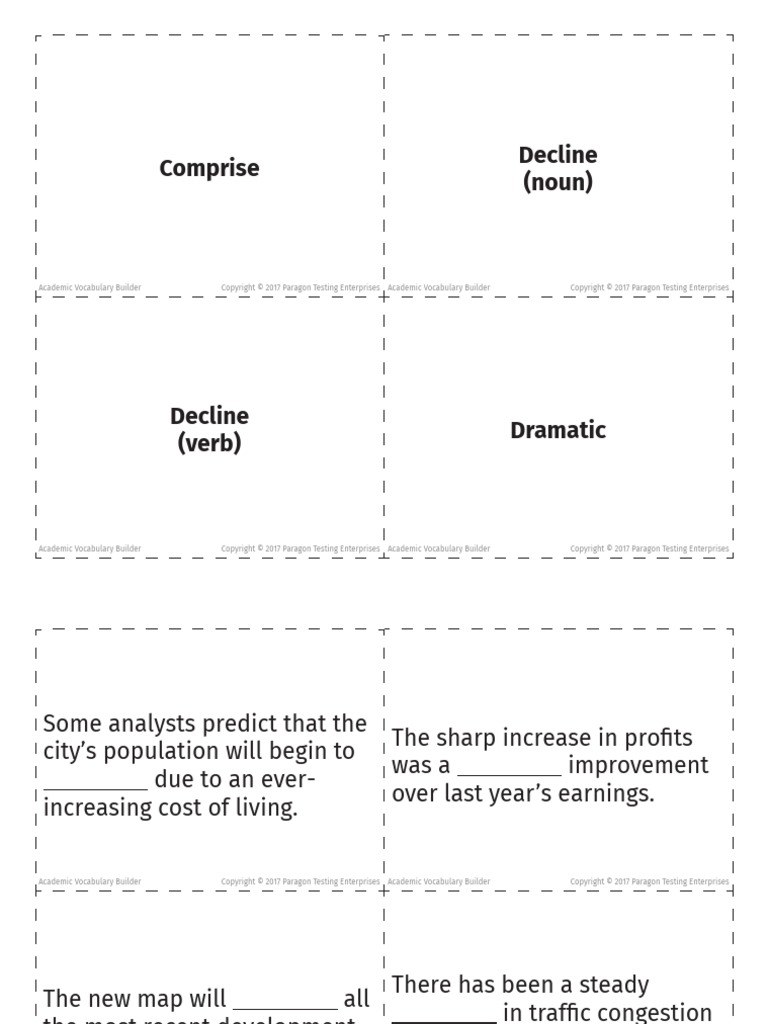 Comprise Decline (Noun) | PDF | Economies