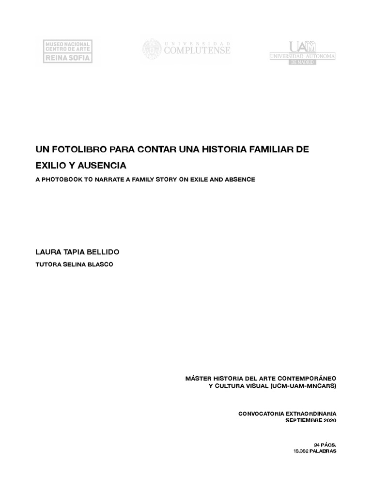 Laura Tapia TFM Uam 9-2020 | PDF | Imagen