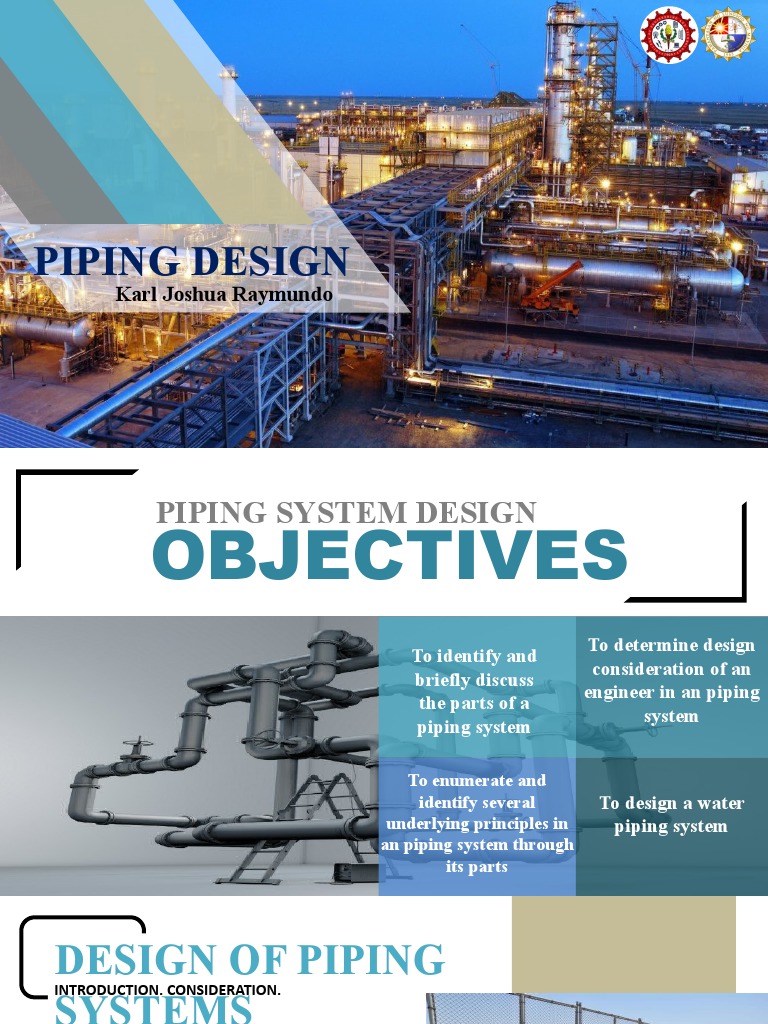 Piping Design by Karl Joshua Raymundo | PDF | Pump | Pipe (Fluid ...