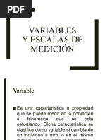 Escalas de Medición: Nominal y Ordinal | PDF | Nivel de medida | Medición