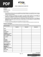 Borang Biro Angkasa | PDF