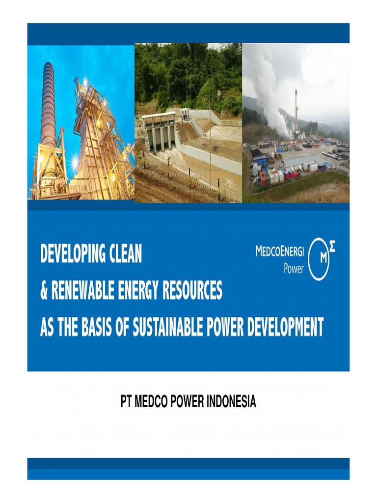 Medco Power | PDF | Renewable Resources | Sustainable Energy